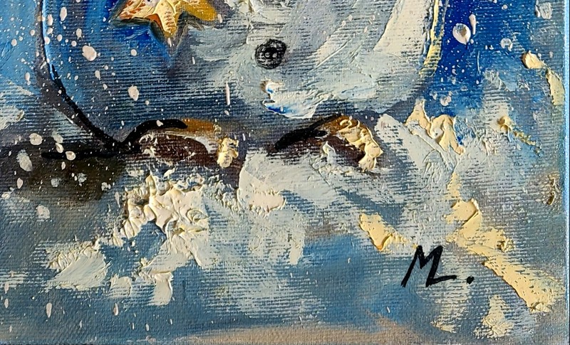 Monika Luniak "Snow friend" - Artnesto