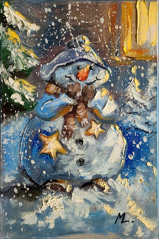 Monika Luniak "Snow friend" - Artnesto