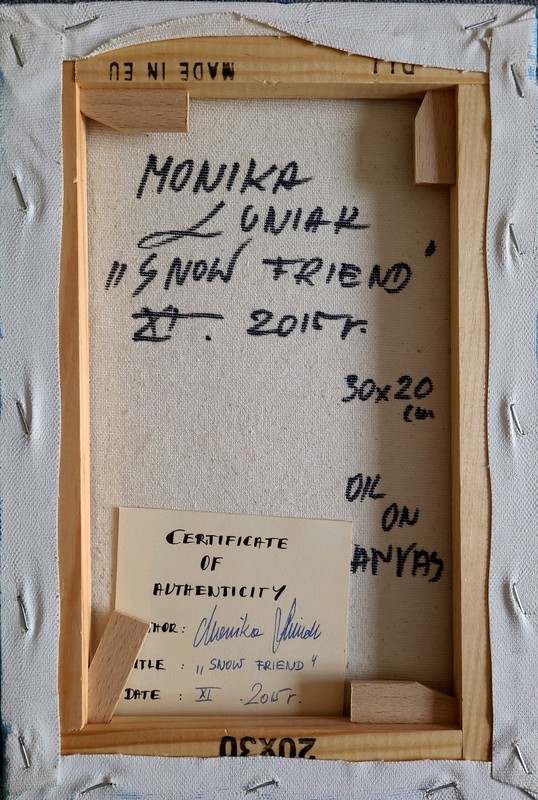 Monika Luniak "Snow friend" - Artnesto